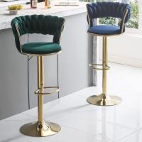 China Stainless Steel Frame High Stool Chair Counter Height Bar Stool Without Backs for sale