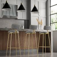 China Kitchen Bar Stools High Rebound Sponge Filling Counter Height Chairs for sale