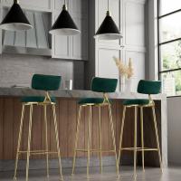 China Kitchen Bar Stools High Rebound Sponge Filling Counter Height Chairs for sale