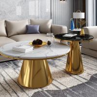 China SEDIA Made Marbl Combination Coffee Table Circle No Storage For Living Rooms for sale