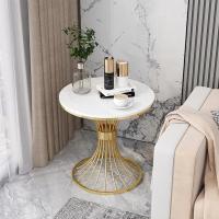 China Contemporary Marble Sofa Side Table No Storage OEM ODM for sale