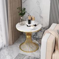 China Contemporary Marble Sofa Side Table No Storage OEM ODM for sale