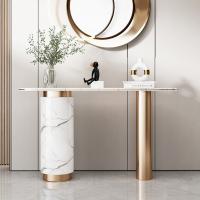 China Stainless Steel & Marble Console Tables - Timeless Modern Design for sale