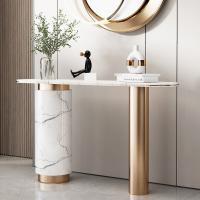 China Stainless Steel & Marble Console Tables - Timeless Modern Design for sale