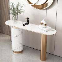 China Stainless Steel & Marble Console Tables - Timeless Modern Design for sale