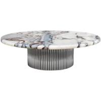 China Modern Marble Hotel Living Room Circular Combination Coffee Table for sale