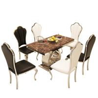 China Marble Hotel Room Table With Durable Table Top And 0.78 M Height for sale