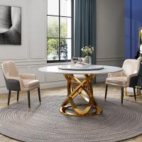 China Modern 0.78M Height Dining Room Table And Chair Set For Dining for sale