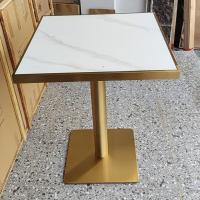 China Modern Marble Round Negotiation Table, Suitable For Hotels And Cafes for sale