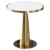 China Modern Round Marble Negotiating Table For Hotels And Coffee Stores for sale