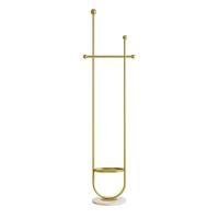 China Modern Minimalist Movable Storage Floor Hanger Rack With Wheels for sale