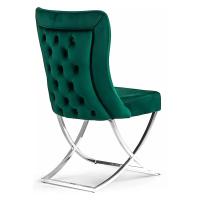China Modern Design Velvet Upholstered Dining Room Furniture Chair for sale