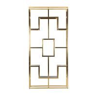 China Study Stainless Steel Bookshelf Customisable Floor Standing Bookcase for sale