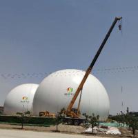 China Plastic Biogas Tank Biogas Holding Tank In Biogas Plant for sale