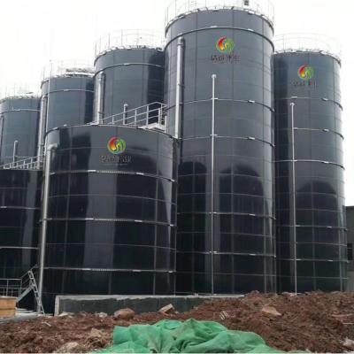China commercial biogas digester Continuous Biogas Plant Poultry Waste Biogas Plant for sale