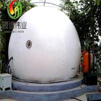 China Anti Corrosion PES/PVC/PDFE Methane Gas Tank For Storage In Round Shape for sale