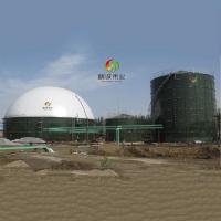 China Double Membrane Gas Holder For Storage Gas With Corrosion Resistance for sale