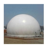 China Anti Corrosion Flexible Dual Membrane Gas Storage Tank With PES/PVC/PDFE Material for sale