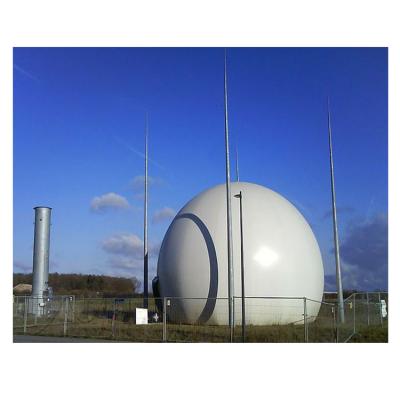 China Recycling Gas Storage Solution Dual Membrane Biogas Gas Holder Flexible for sale