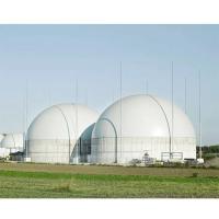 China PES PVC PDFE Material Biogas Gas Holder Anti Rust For Storage Gas for sale