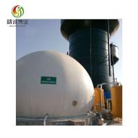 China CSTR Continuous Stirred Tank Reactor 1000m3 UASB EGSB Chicken Manure Digester for sale