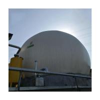 China 880m3 Double Film Biogas Gas Holder Recycling Anti Corrosion for sale