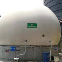 China Highly Volatile Biogas Holder PVC Methane Gas Storage Tank Control Field for sale