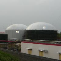 China Airproof Goat Manure Biogas Gas Holder IC Double Membrane Gas Holder for sale