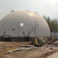 China Airproof Goat Manure Biogas Gas Holder IC Double Membrane Gas Holder for sale
