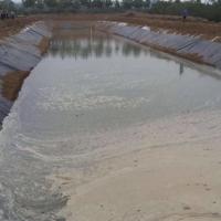 China 2.5mm Water Impermeable Membrane Black High Density Polyethylene Pond Liner for sale