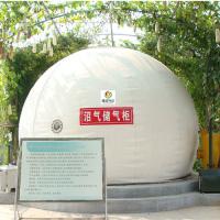 China Airproof Biogas Gas Holder Wastewater Floating Gas Holder Type Biogas Plant Diagram for sale