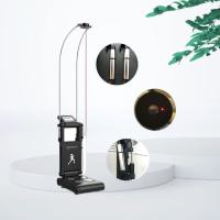 China Black Ultrasound Body Fat Analyzer Weight Control Body Fat Calculator Machine for sale