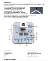 China Skin Rejuvenation PDT Beauty Machine SMD Led Light Therapy Equipment for sale