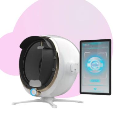 China RGB UV PL Skin Diagnosis Machine Skin Age Test Machine Magic Mirror Skin Analyzer for sale