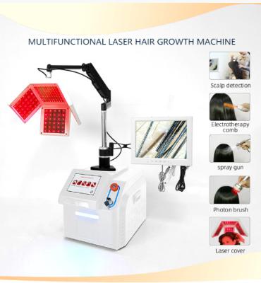 China 650nm Laser Hair Growth Machines Analyzer Portable Laser Hair Regrowth Machine for sale