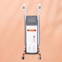 China Vertical Two Handles DPL IPL Body Hair Removal Machine 900w for sale