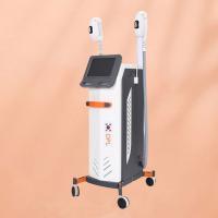 China Vertical Two Handles DPL IPL Body Hair Removal Machine 900w for sale