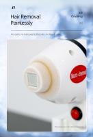 China Portable 808nm Painless Hair Removal Machine OEM for sale