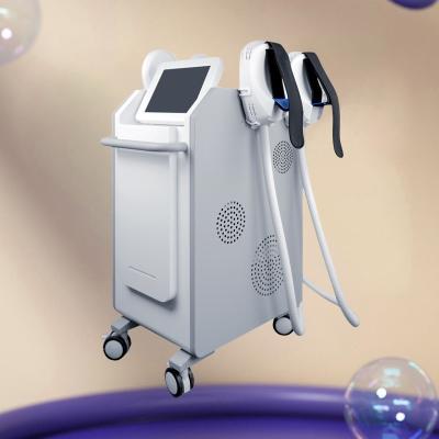 China White High Frequency ABS Muscle Stimulator Machine Four Handles for sale