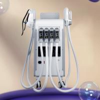 China White High Frequency ABS Muscle Stimulator Machine Four Handles for sale