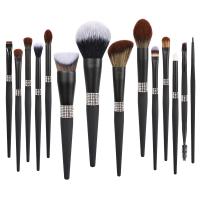 China Synthetic Hair Makeup Brush Kit Double Ended Color Makeup Tool Set for sale