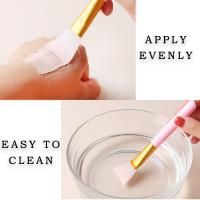 China Colorful Beauty Face Makeup Brush Kit Soft Silicone  ABS Resin OEM for sale