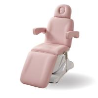 China Pink Electric Facial Bed Flat Electric Massage Bed Chair For Salon Beauty Care for sale