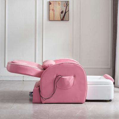 China Commercial Leather Foot Spa Body Massage Chair With Ergonomic Armrest for sale