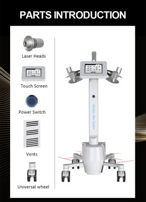 China 635nm Fats Removal Shape Slimming Equipment 6d Lipo Laser Machine for sale