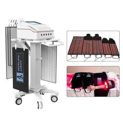China Vertical Salon Beauty Machine 5D Lipo Pad Laser Slimming Machine Pain Relief for sale