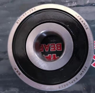 China B17-99/2RS  Generator bearing AUTO BEARINGS GCR15 BALL BEARINGS Single Row for sale