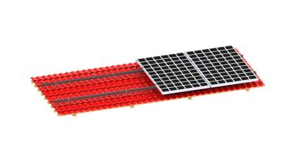 China Household Tile Roof Solar Mounting System with 88 m/s Wind Load and 1.5 kN/m² Snow Capacity for sale