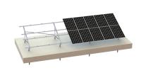 China Aluminum Ground Mounting System for Solar PV - 88m/s Wind Load, 2.0kN/m² Snow Load, 25-Year Lifespan for sale