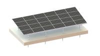 China A2-70 Aluminum Solar Ground Mounting System with 88 m/s Wind Load and 2.0 kN/m² Snow Load Capacity for sale